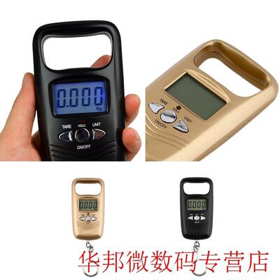 1PCS Mini Hanging Scale Pocket Portable 50kg LCD Digital Han