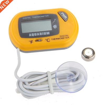 Practical LCD Fish Aquarium Reptile Marine Vivarium Thermome