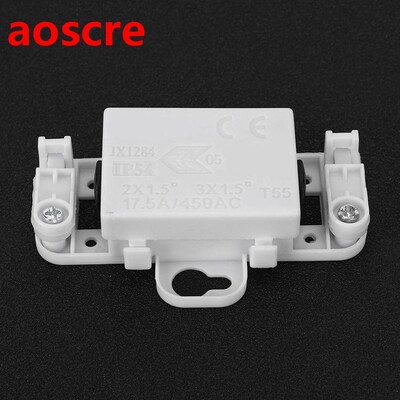 3Pcs Waterproof Junction Box Terminal Case IP54 Outdoor Cabl