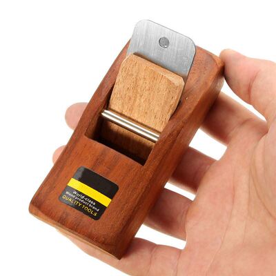 Home Garden Mini Woodworking Flat Plane Wooden Hand Planer T