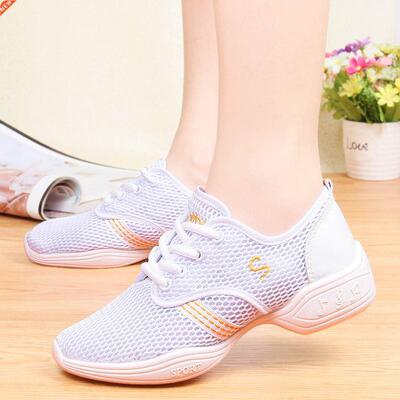 Summer Breathable Soft Dance Shoes Women Lightweight Outdoor