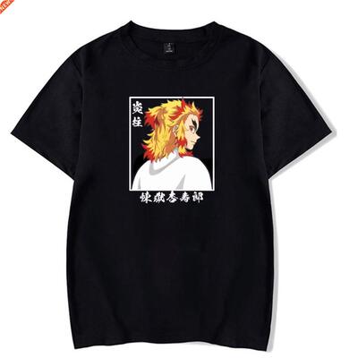 Rengoku Kyoujuro Demon Slayer Unisex T-shirt Harajuku O-neck
