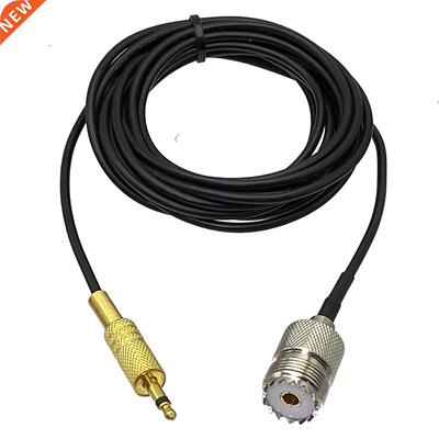 RG174 UHF SO239 Female Jack to 3.5mm 1/8