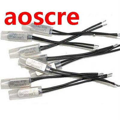 5pcs/lot KSD9700 5A250V 50 Degree Celsus (N.O.) Normally Op