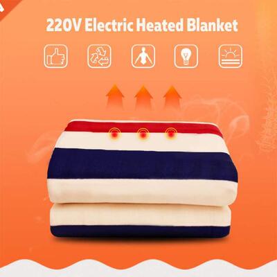 220V Winter Electric Blanket Thicker Heater Double Body Warm