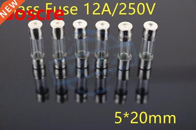 NEW High Quality 12A Glass Fuse Quick Blow Acting Fuse Fast-