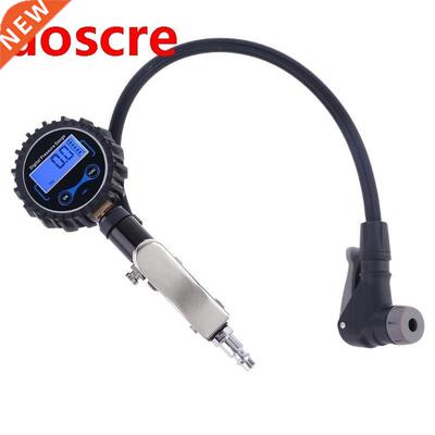 Dgtal Tre nflator Pressure Gauge 200 PS Ar Chuck Heavy