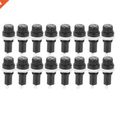 20PCS Screw Cap Fuse Holder Socket Case for Glass Tube Fuses