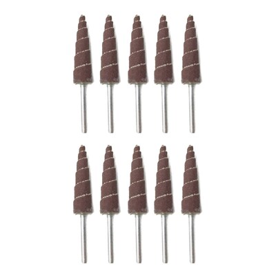 10pcs Grit Scouring Cloth Impeller Grinding Sandpaper Flap