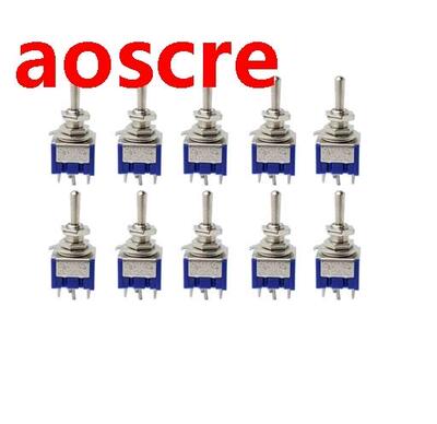 Miniture Toggle Switch Double Pole Double Throw DPDT (MTS20