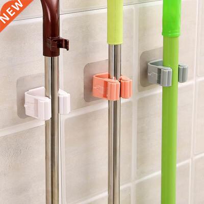 Mop Rack Bathroom accessories Wall Mounted Shelf Organizer H