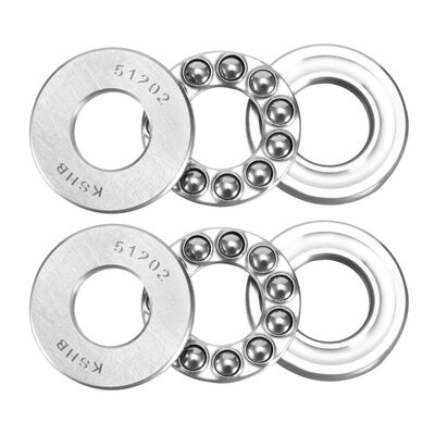 2pcs 51202 Single Direction Thrust Ball Bearings 15mm x 32mm