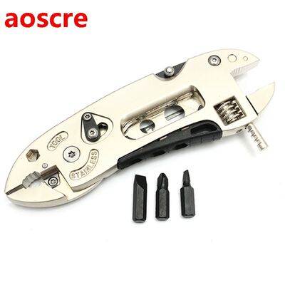 Multifuntion 5 in 1 Pliers Gloden Multitool Adjustable Wrenc