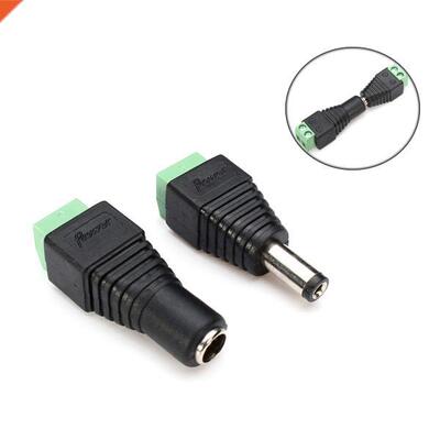 5Pairs/1Pair DC Plug 5.5mm x 2.1mm DC Power Cable Male/Femal