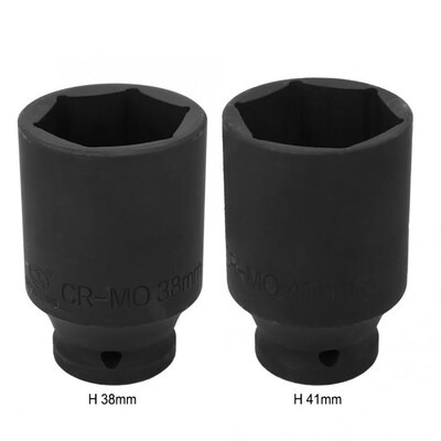 1in Air Impact Bit Socket Hex 42 Chrome Molybdenum Explosion