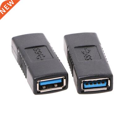 2Pcs Usb 3.0 Type A Female To Female Adapter Coupler Gender