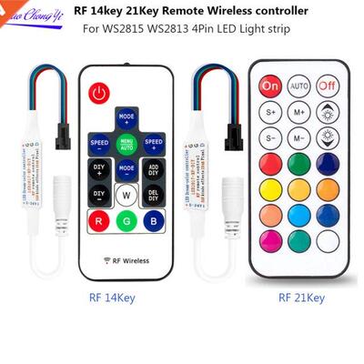 WS2815 WS2813 LED Lights Controller RF 14key 21Key DC5-24V R