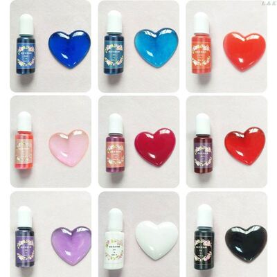 20 Color Epoxy Resin Pigment Kit Liquid Epoxy Resin Coloran