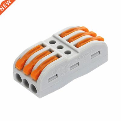10Pcs SPL-3 Wiring Cable Connector 32A/250V Conductor Termin