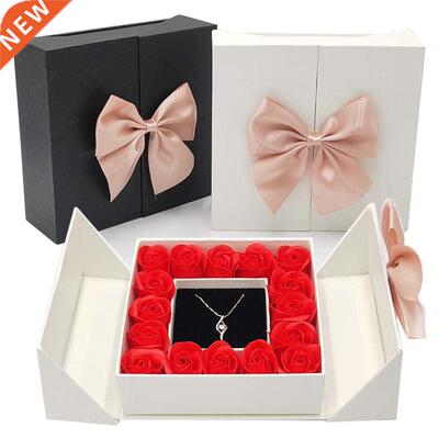 ROSE SPACE Artificial Rose Flower Box For Couple Wedding Val