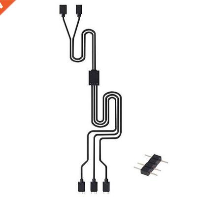 5-24V 3 Pin RGB Connector 1 To 5/ 3 pin Wire Splitter Extens