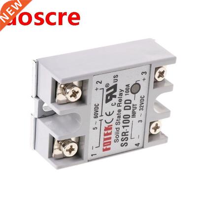 SSR-100 DD Solid State Relay Module 100A 3-32V DC Input 5-6