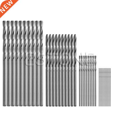 40Pcs Mini HSS Bit 0.5mm-2.0mm Straight Shank PCB Twist Bits
