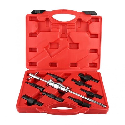 9Pcs Blind Hole Inner Bearing Puller Remover Set Slide Hamme