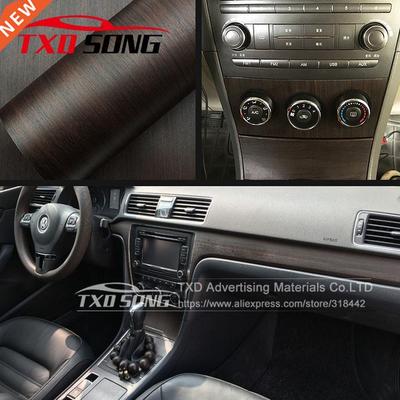 W1399 Premium matt wood grain vinyl sticker decal roll car