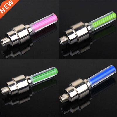1Pcs Car Lights Neon Lights Air Cover Tire Rim Valve Wheel S