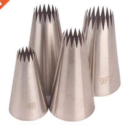 4pcs/set Large Icing Piping Nozzles For Decorating Cake aki
