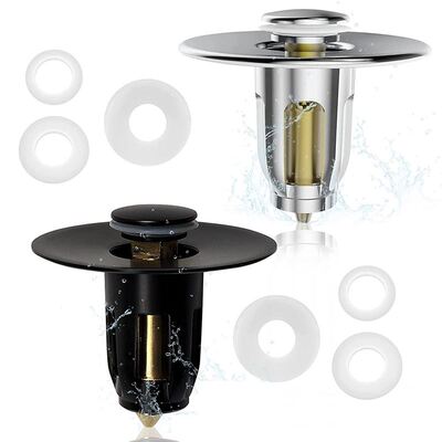 Universal Sink Stopper,1.1inch-1.96inch Sink Drain Plug for