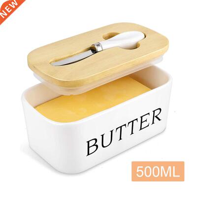 Butter Dish Box Container Transparent Plastic Storage Box Ch