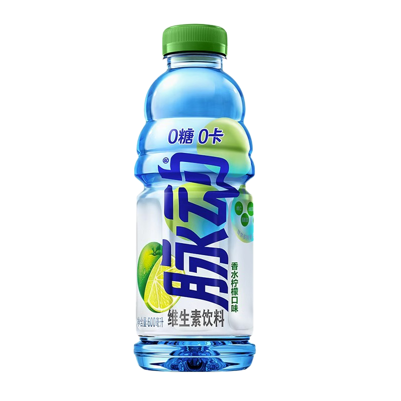 脉动新品O糖无糖O脂香水柠檬口味600ml*15瓶维生素运动功能饮料_虎窝淘