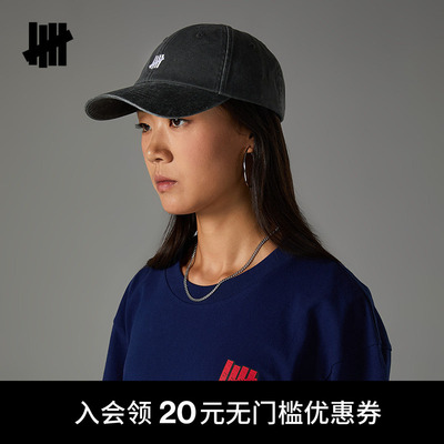 UNDEFEATED五条杠官方秋季新品经典ICON刺绣棒球帽