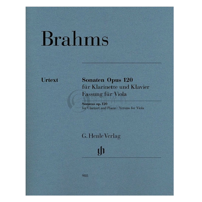 勃拉姆斯单簧管奏鸣曲附钢伴