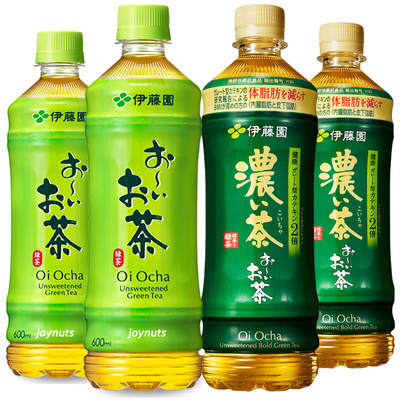 日本伊藤园无糖浓郁绿茶joynuts