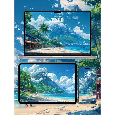 期待夏日手机壁纸iphone苹果安卓手机电脑ipad平板壁纸
