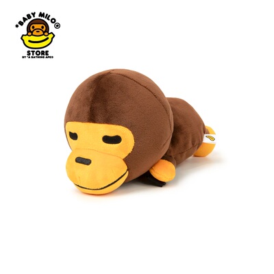 BAPE卡通毛绒小猴公仔背包斜挎包