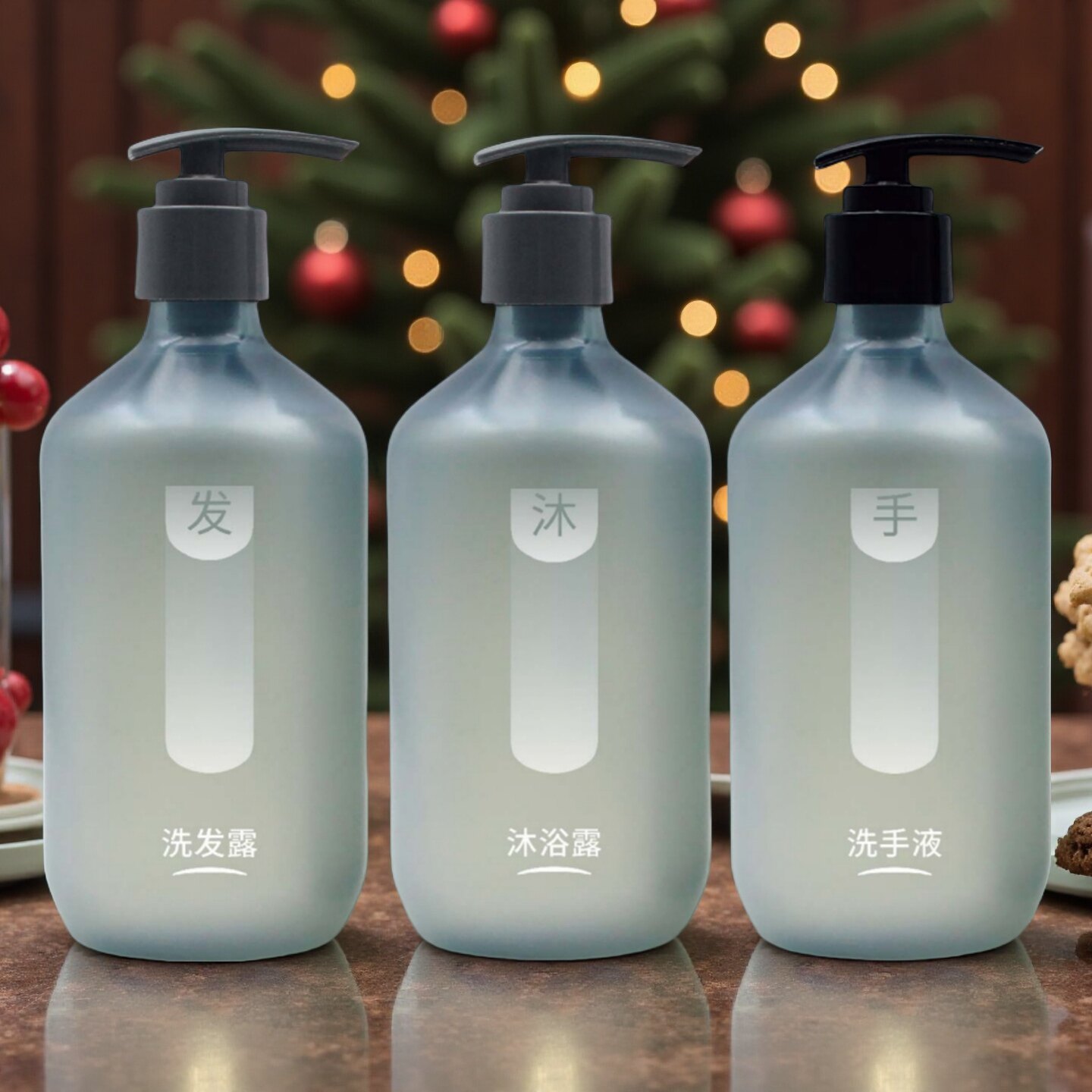 汉庭酒店同款Space Spirit冷杉香氛洗发露沐浴露洗手液淡雅清香