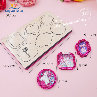 SC312 srapbook cut sky 摇摇乐DIY手工刀模住装饰Sizzix压花