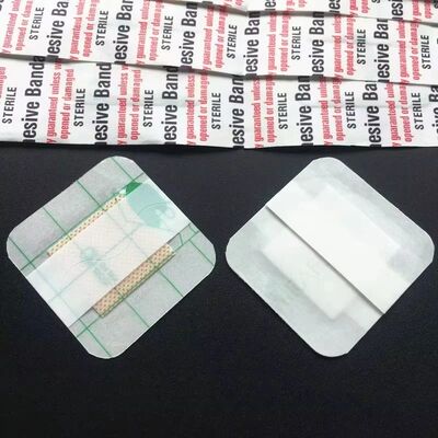 50pcs/set Square Shape Transparent Band Aid for Wound Dressi