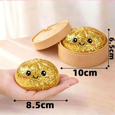 Colorful 6 Styles Glitter Dumpling Glitter Dumpling Squishy