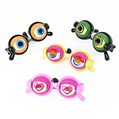 Crazy Big Eyes Glasses Spoof Toys Glasses Funny Sand Sculptu