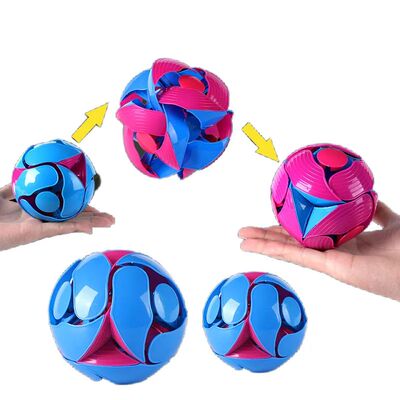 1Pcs Fun Color Changing Ball Toy Hand Throwing Sensory Decom