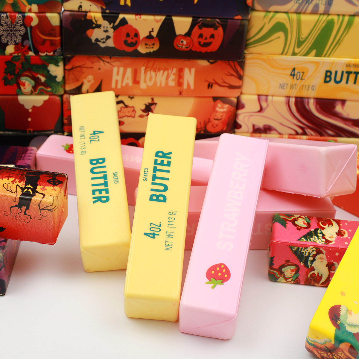 Wet Soft Slow Sticky Fragrance Simulation Butter Stick Slow