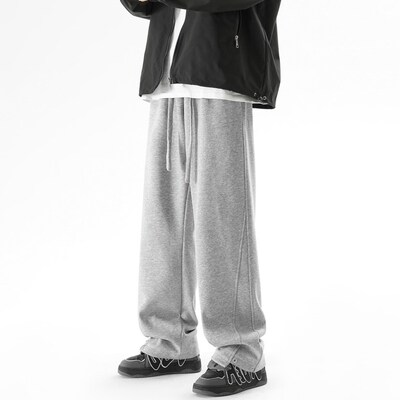 City Hipster 潮牌卫裤男春季2025年新款裤子宽松重磅350克休闲裤