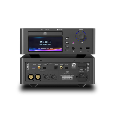 山灵MCD1.3无损HIFI大屏CD机