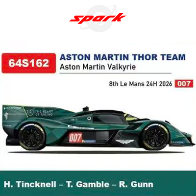 [Oseky]Spark 阿斯顿马丁 Valkyrie Hybrid 7号 2026 勒芒 64S162