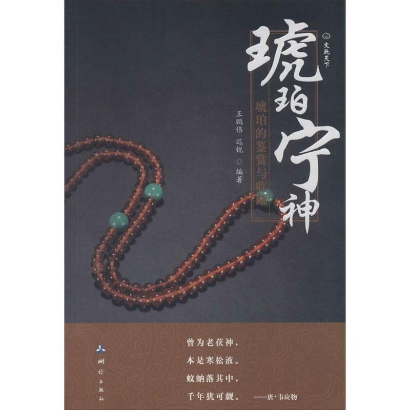 【正版书】 琥珀宁神—琥珀的鉴赏与收藏 王鹏伟,迟锐 编著 测绘出版社